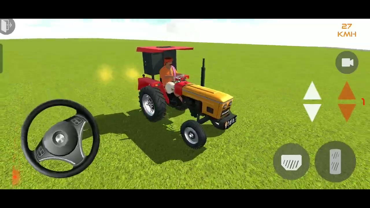 HMT tractor Power vs John Deere tractor Power level off-road game # ...