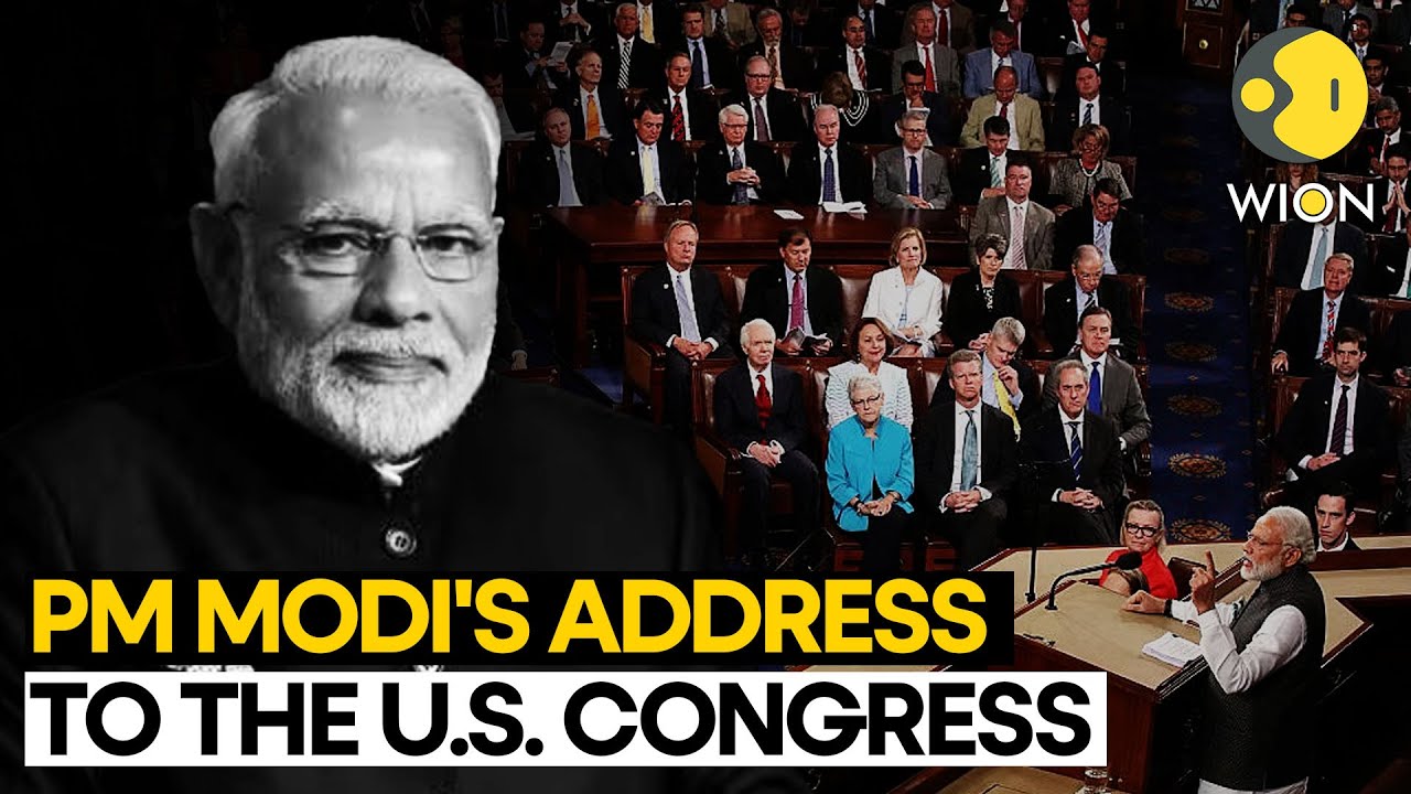 Indian PM Narendra Modi addresses US Congress joint session | PM Modi ...