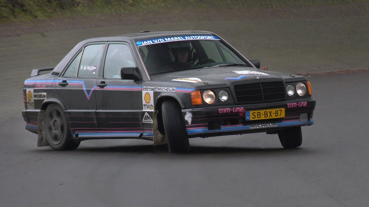 Mercedes Benz 190 E Rallye [4K] Sound | Action | Drifts - by ...