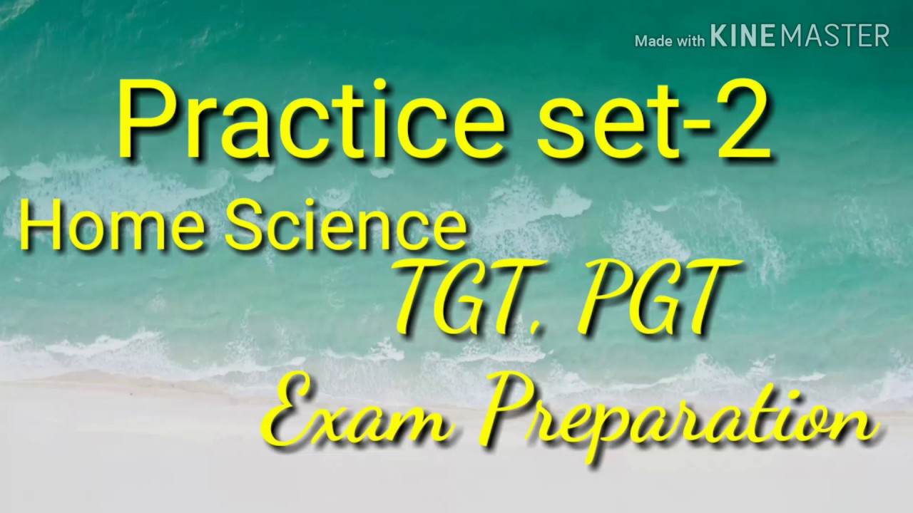 Practice Set- 2 TGT, PGT Exam Preparation - YouTube