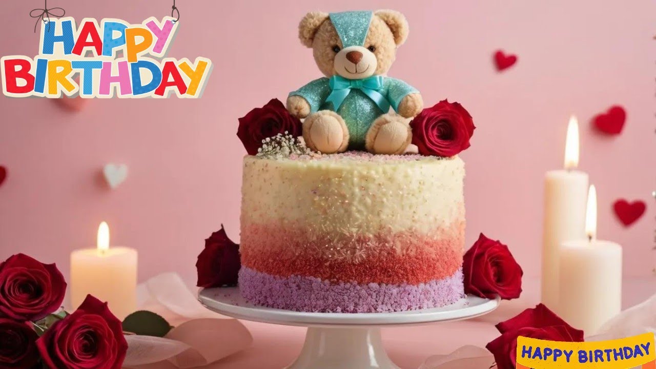 Vidéo spéciale réalisée pour votre anniversaire 🎂 Happy birthday 🎉생일 축하 ...