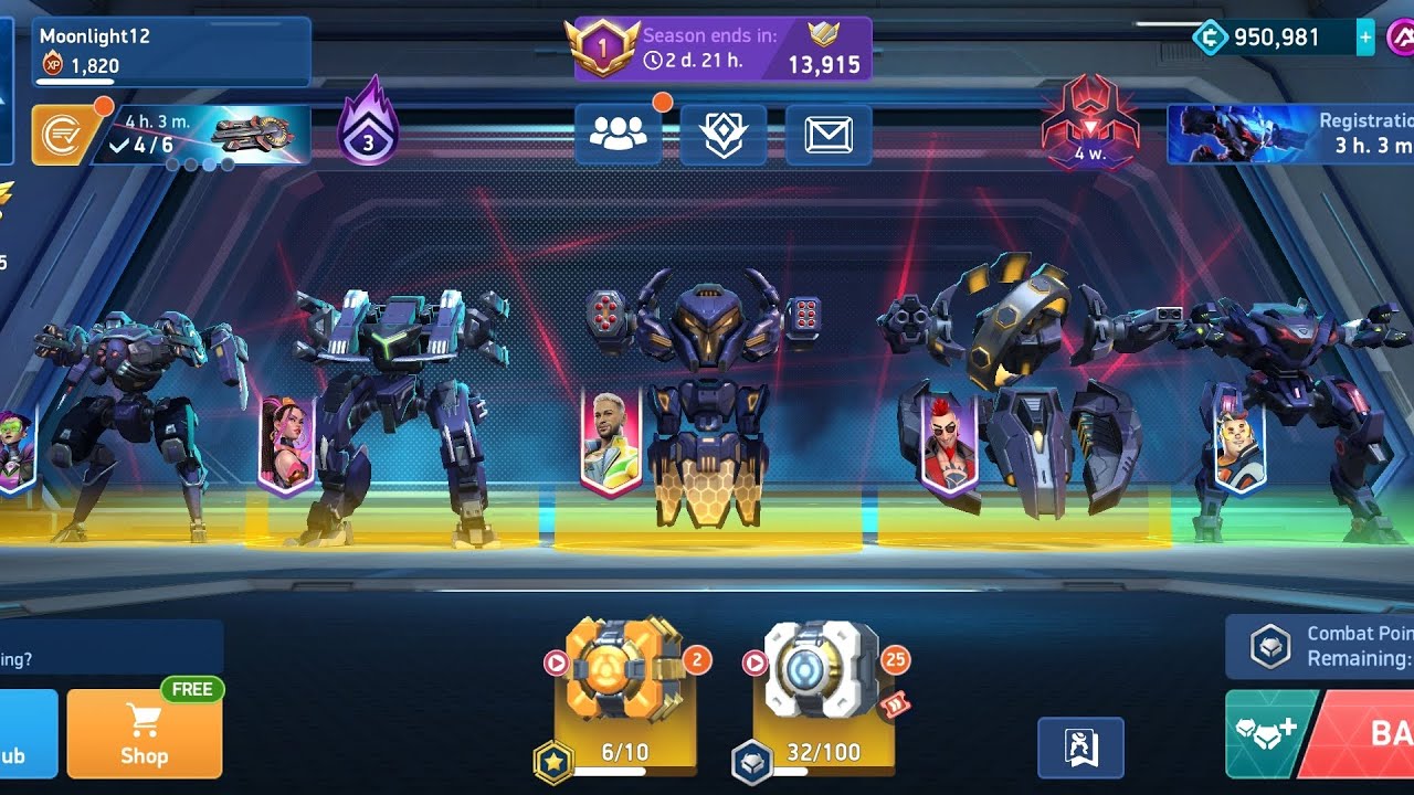 CPC and 5v5 Death Match | Mech Arena Gameplay - YouTube