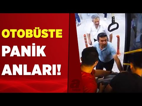 Kadın yolcu bir anda yere yığıldı, şoför güzergah değiştirdi | A Haber