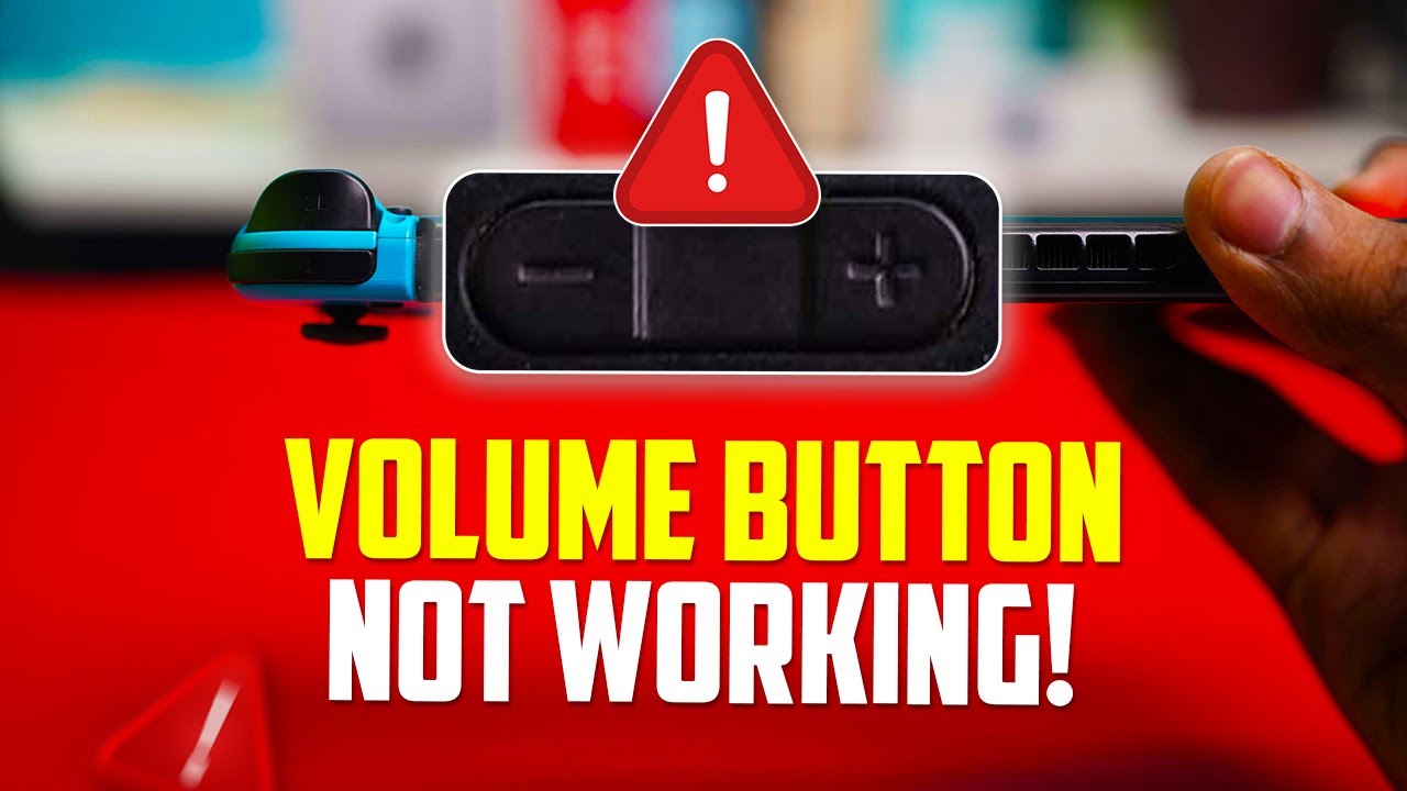 Nintendo Switch Volume Buttons Not Working | Fix Volume Control on ...