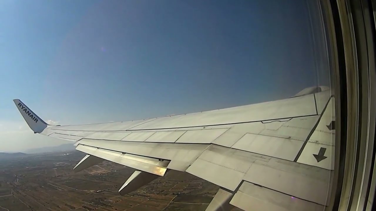 Ryanair B737-800 Take off - Athens [60p] - YouTube