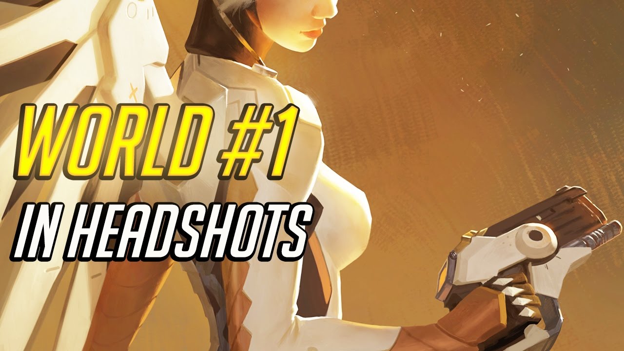 The Mercy with most headshots in the world - an Overwatch montage - YouTube