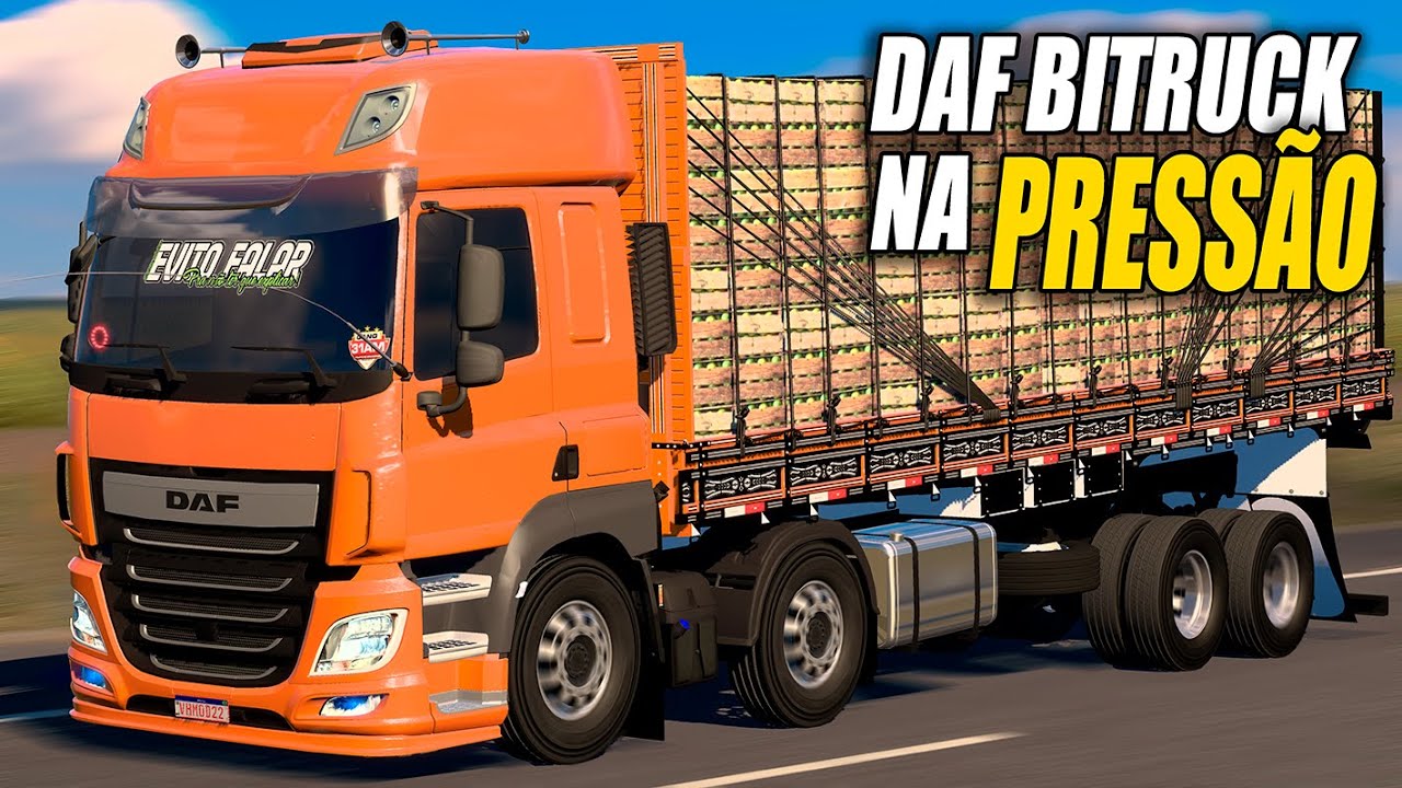 DOWNLOAD GRÁTIS DAF CF NO BITRUCK ETS2 MODS BR - YouTube