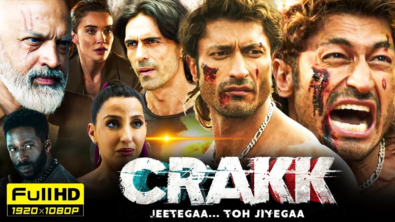 Crakk Full Movie Hindi 2024 HD | Vidyut Jammwal,Arjun Rampal,Amy ...