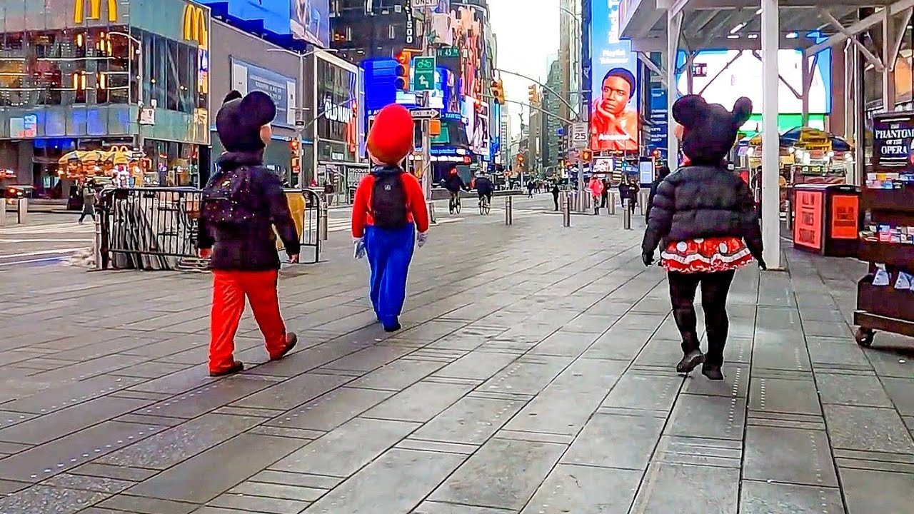 Times Square - NYC - February 2021 - YouTube