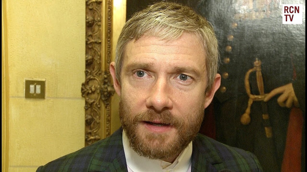 Martin Freeman Interview - Richard III & Sherlock Series 4 - YouTube