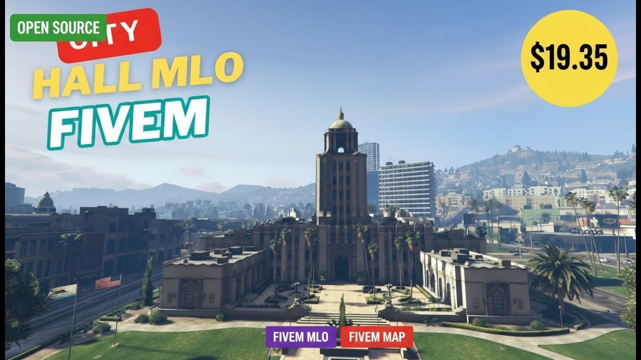 City Hall MLO Fivem | City Hall & Government Building | $19.35 | Open ...