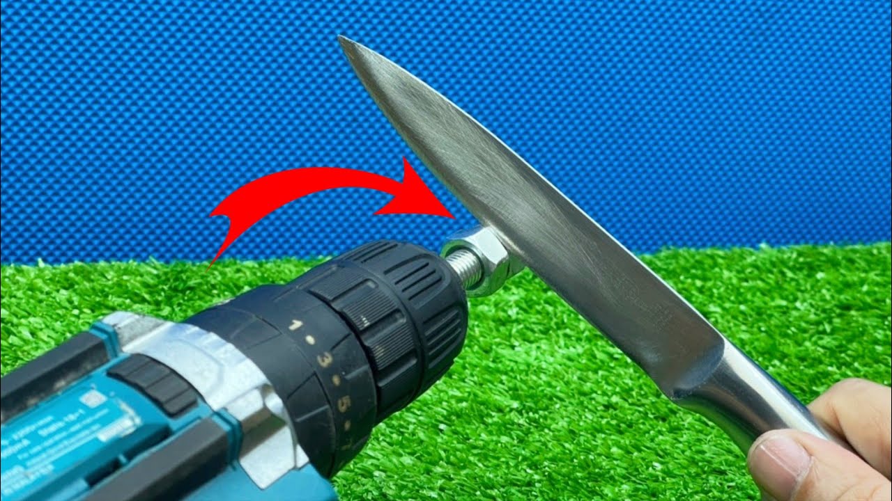 KNIFE LIKE A RAZOR IN TWO MINUTES! 7great ideas for sharpening knives ...