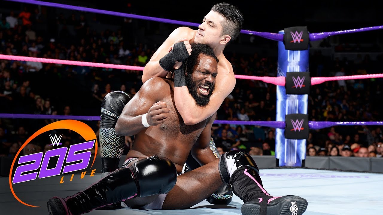 Rich Swann vs. TJP - 2 out of 3 Falls Match: WWE 205 Live, Oct. 10 ...