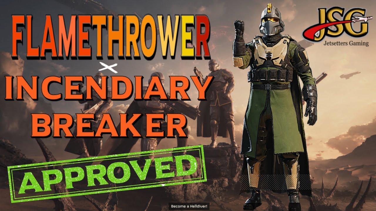 INCENDIARY BUFFS!!!! BEST FOR TERMINIDS Incendiary Breaker ...