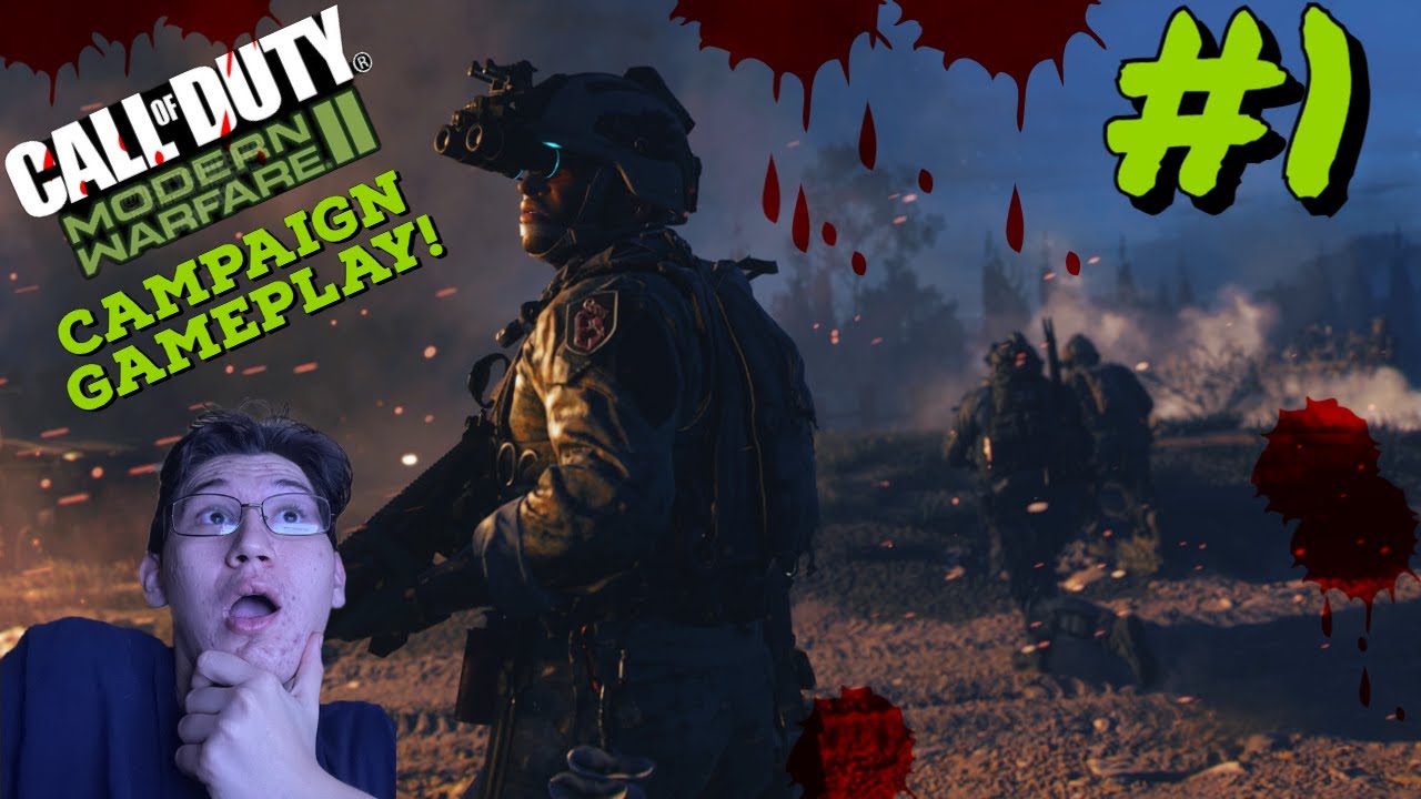MODERN WARFARE 2 Gameplay! Campaign Part 1! - YouTube