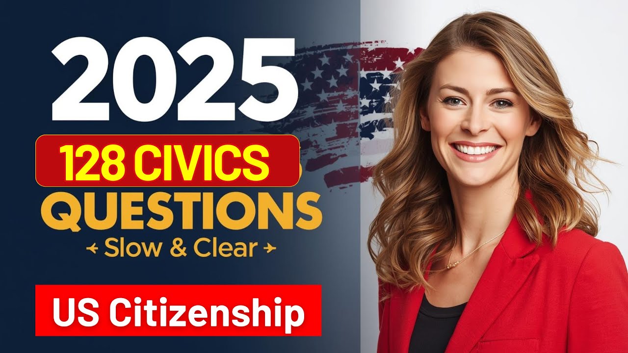 [2025] 128 Civics Questions and Answers RANDOM Order 2025 Version ...