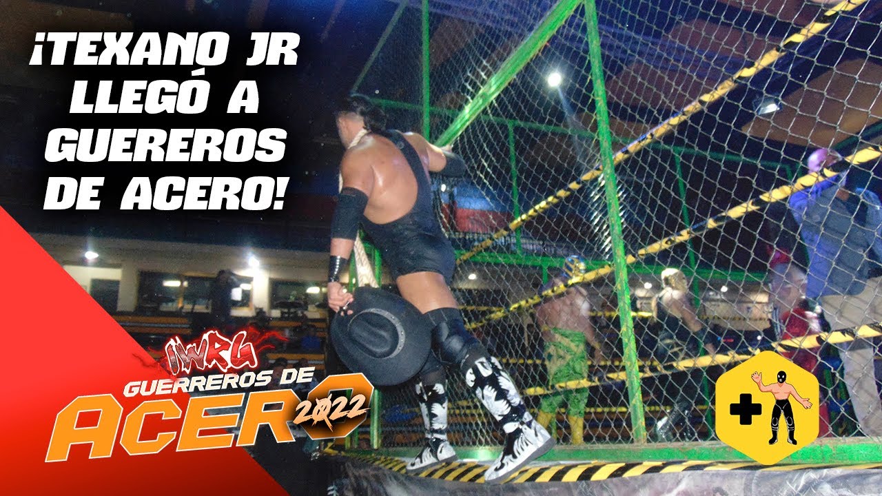 ¡Texano Jr llegó a Guerreros de Acero 2022! - YouTube