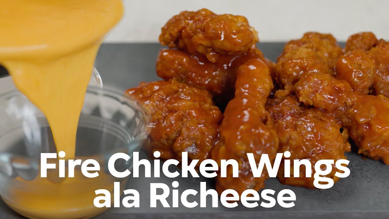 RESEP PEDES ! FIRE FRIED CHICKEN ALA RICHEESE ! - YouTube
