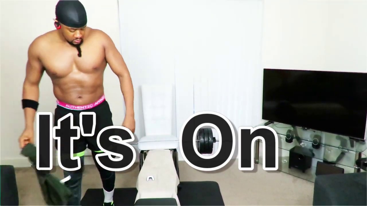 How I Bench Press At Home [Full Workout Session]@JEVITEE - YouTube