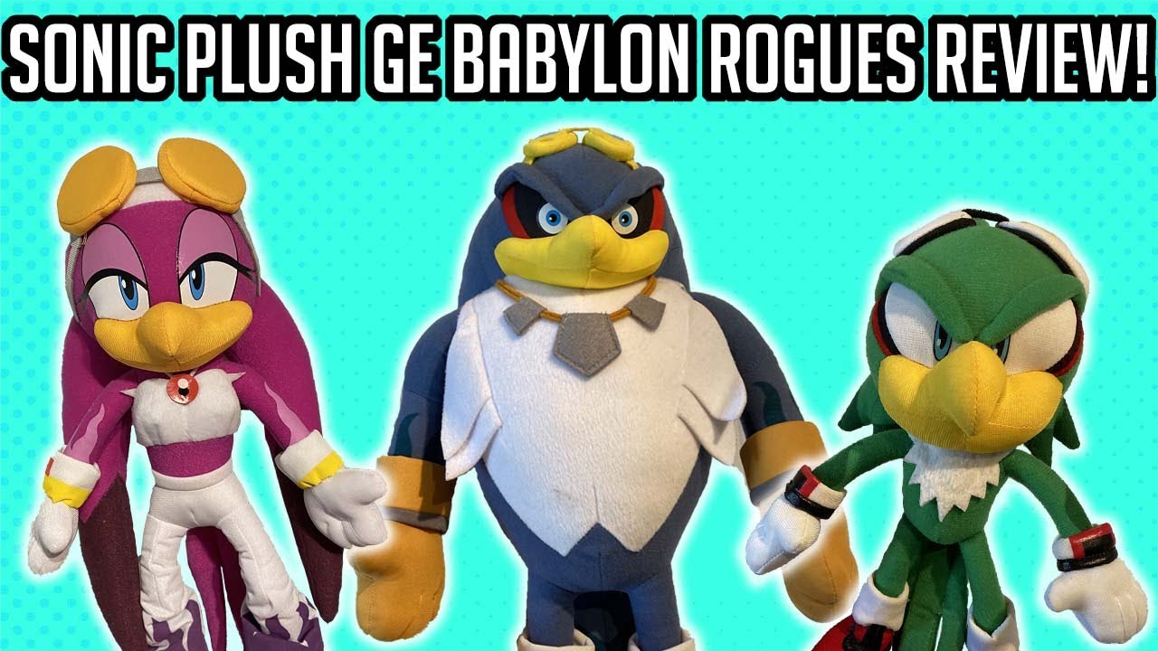 Great Eastern Sonic Plush Babylon Rogues Review! - YouTube