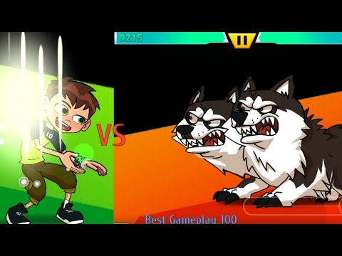 Ben 10 heroes -- play hero mod -- level 60 to 67 full gameplay -- om ni enhance aliens gameplay