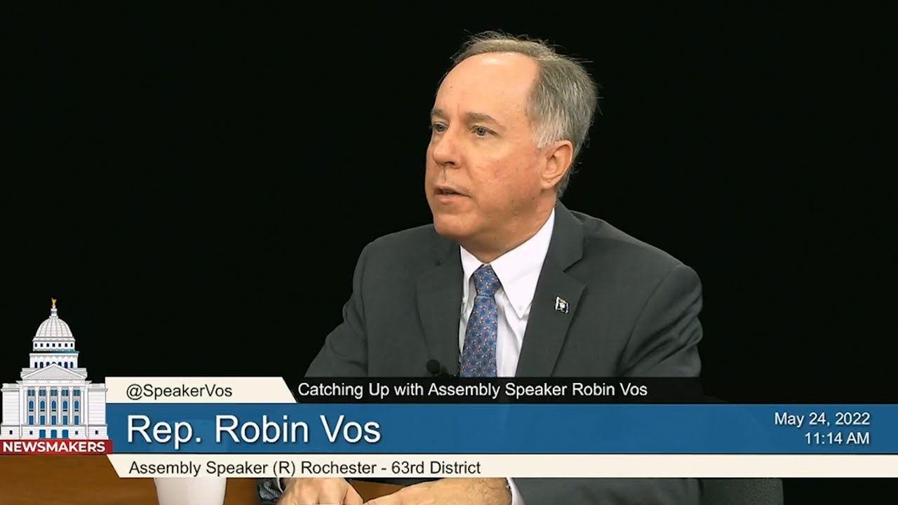 Newsmakers: Catching Up with Assembly Speaker Robin Vos - YouTube