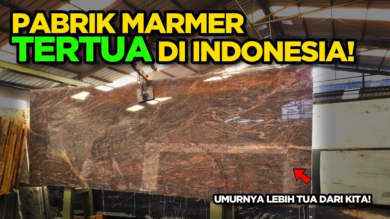 PABRIK TUA INI BIKIN MARMER SELAMA 50 TAHUN LEBIH - YouTube