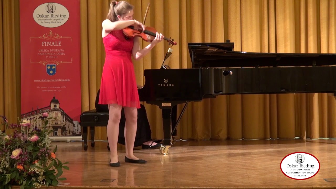Sara Čaušević (Slovenija) - Oskar Rieding Competition 2019 - YouTube