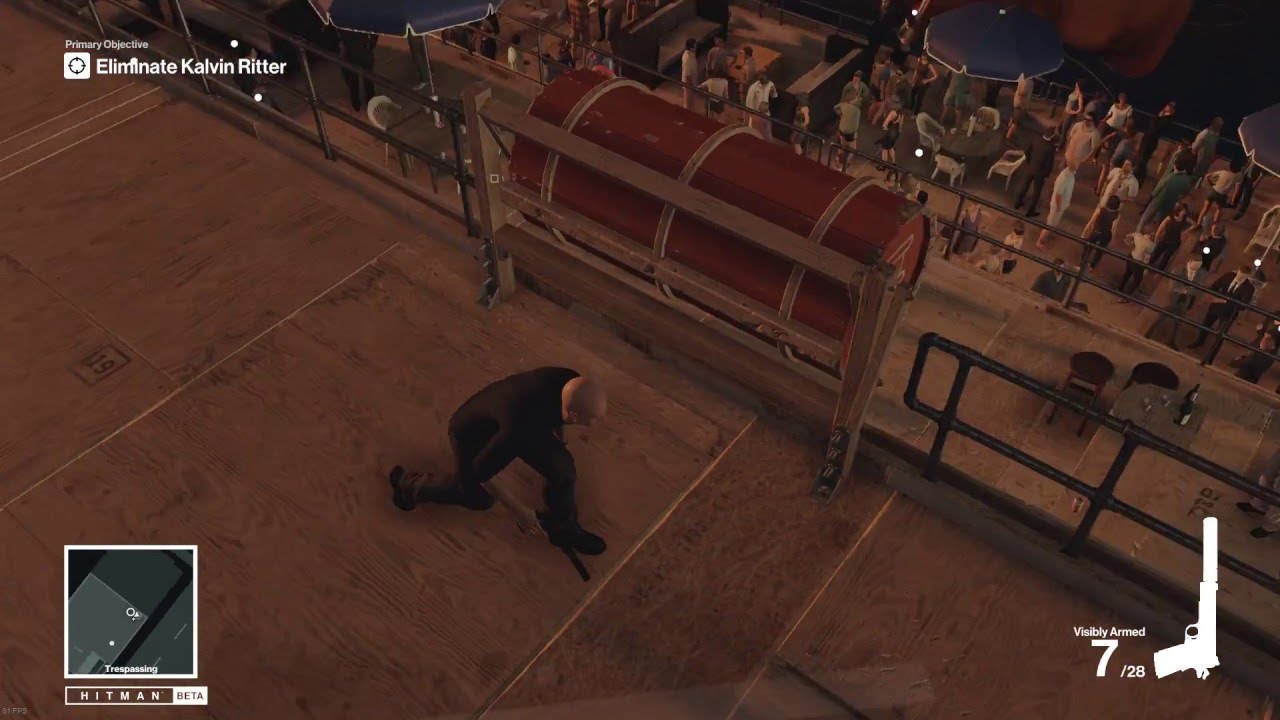 HITMAN Beta Freeform Training Silent Assassin Suit Only No Knockouts ...
