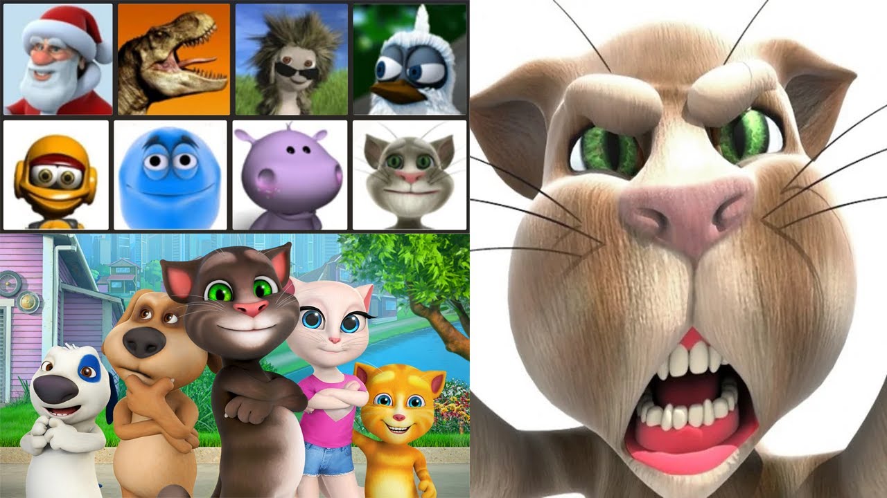 Talking Tom & Friends Deleted/Shut Down 36 Games (2010-2026) Lost ...