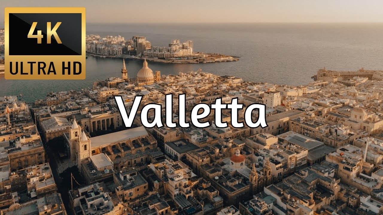 🇲🇹 VALLETTA, MALTA [4K] Drone Tour - Best Drone Compilation - Trips On ...