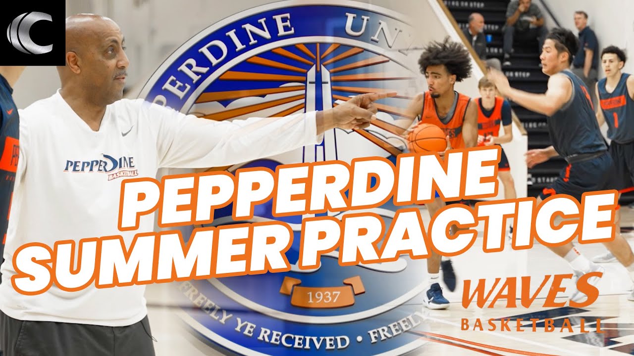 Pepperdine Basketball Intense Summer Practice | Lorenzo Romar Mic'd Up ...