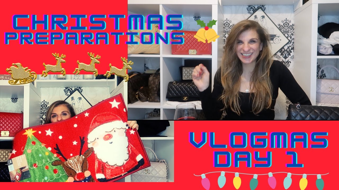 VLOGMAS DAY 1 CHRISTMAS PREPARATIONS - YouTube