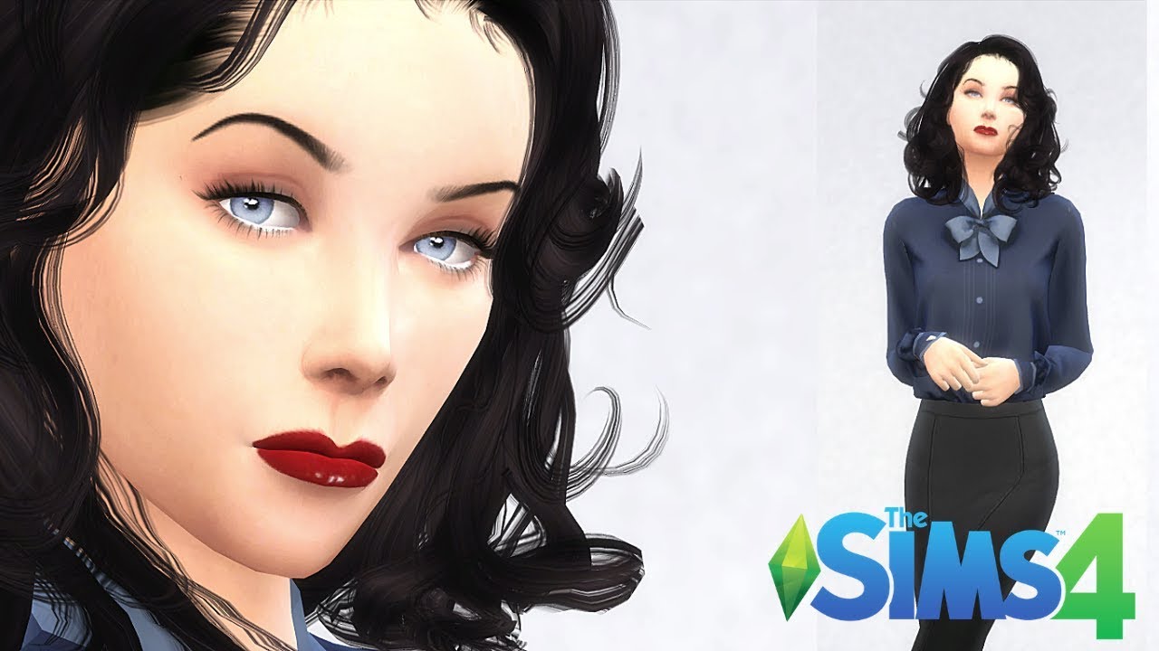 Hedy Lamarr - Vintage Movie Star & Inventor - Sims 4 - CAS (+ cc links ...