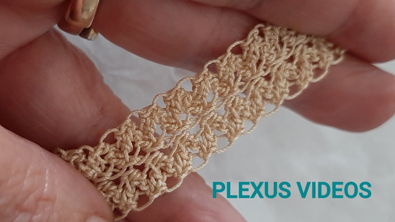 Σιρίτι/Τρέσα 2 σε 1/Dantelă Romaneaska/Tutorial #PLEXUSVIDEOS - YouTube