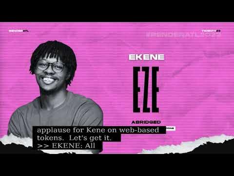 EKene Eze - TOKEN BASED ACCESS CONTROL ON THE WEB - RenderATL 2023 - YouTube