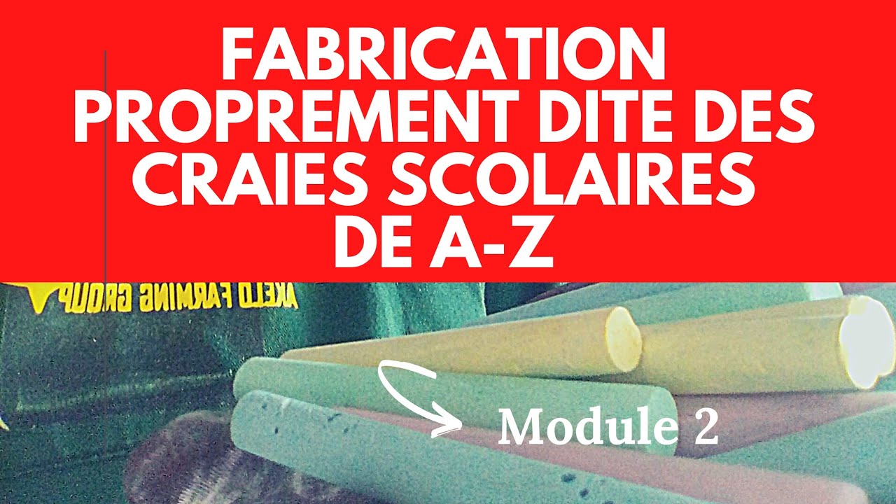 Fabrication De La Craie | Pdf | Calcaire | Craie - Scribd Une Étude ...