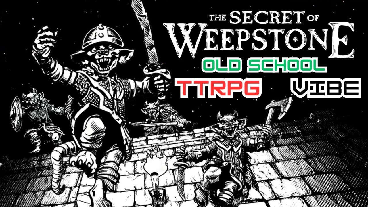 Old School TTRPG Vibes - The Secret of Weepstone Gameplay (demo) - YouTube