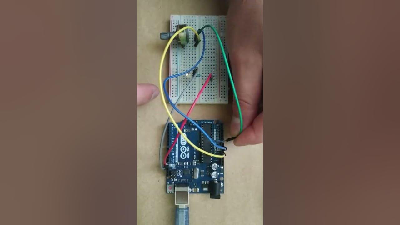 Controla el Parpadeo de un LED con un Potenciómetro y Arduino 🔄 #Arduino #LED #Electrónica - YouTube