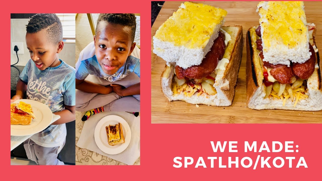 School holidays | Learning how to make Spathlo/Kota from mommy| K & K ...