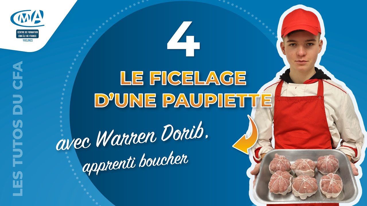 🥩 [TUTO N°4] BOUCHERIE : Comment réaliser le ficelage d'une paupiette ...