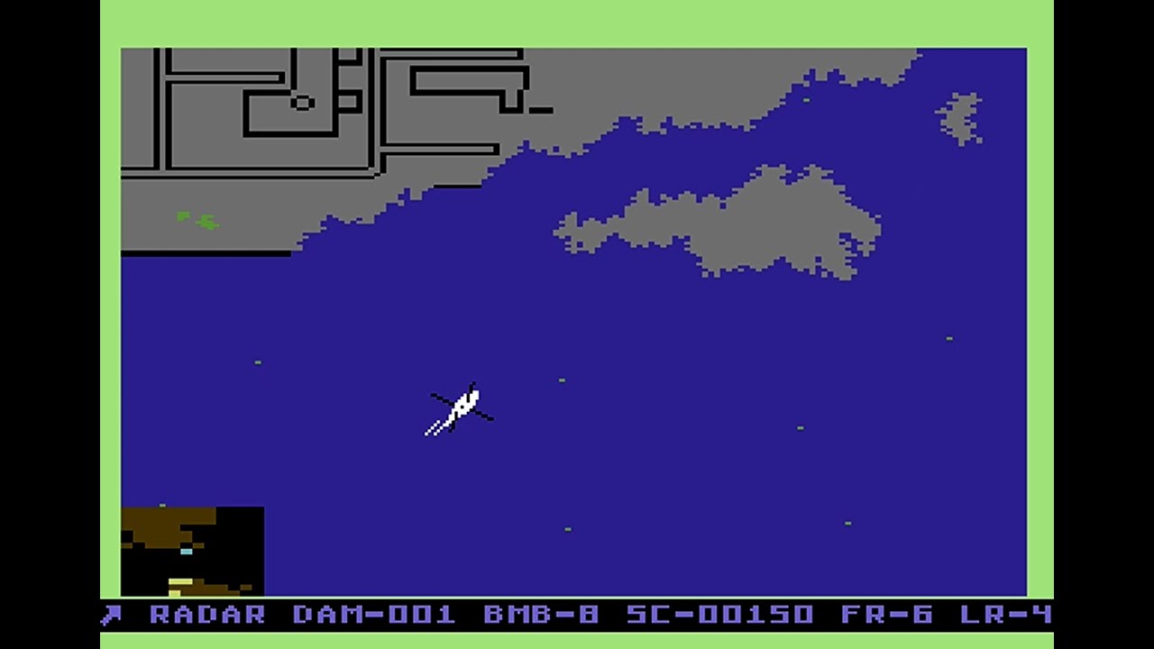 Raid On Bungeling Bay - C64 - YouTube