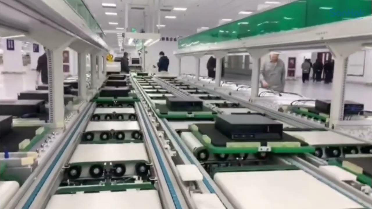 Industrial computer server production line test line , aging line test ...