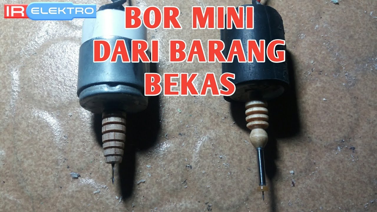 Membuat Bor PCB sendiri - YouTube