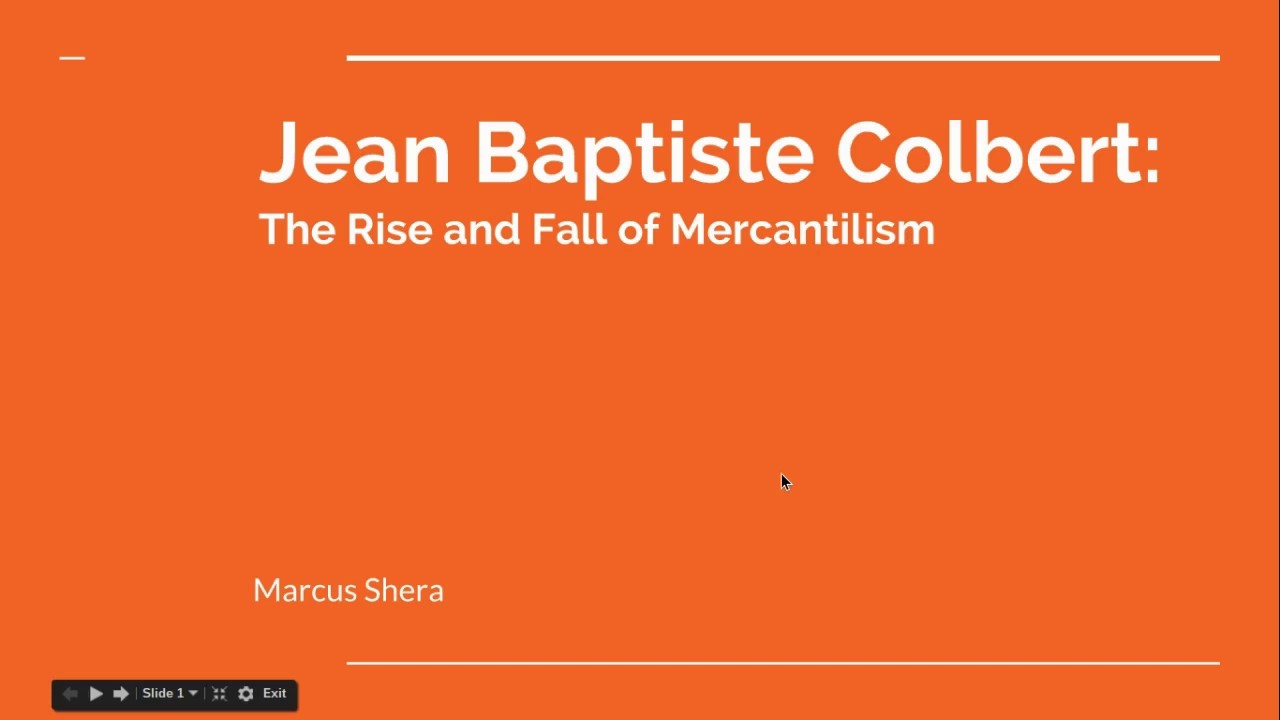Jean Baptiste Colbert: The Rise and Fall of Mercantilism - YouTube