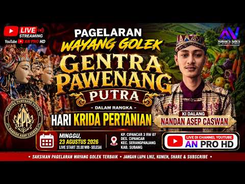 🔴Live Virtual : WAYANG GOLEK GENTRA PAWENANG PUTRA - NANDAN ASEP CASWAN  - CARIOS SETA GUGUR