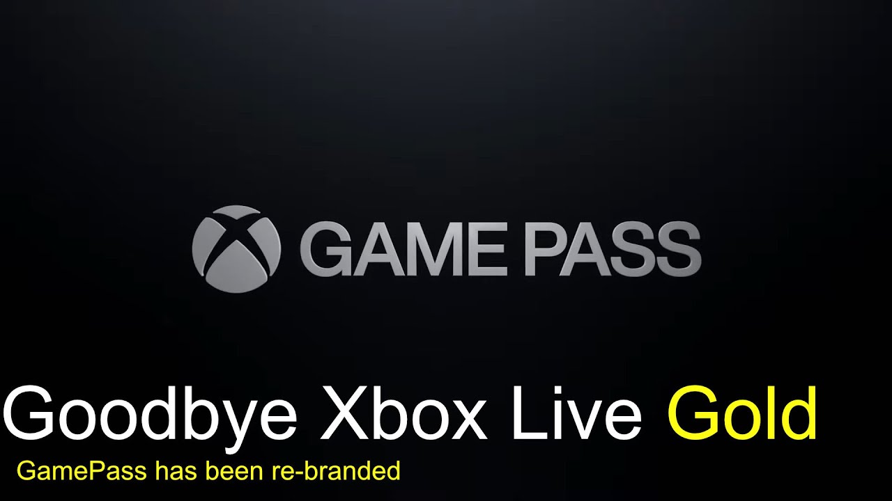 Say Goodbye to Xbox Live Gold - YouTube
