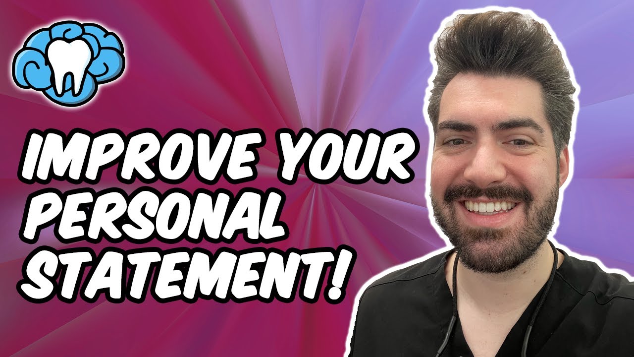 3 Tips for a Better Personal Statement | Mental Dental - YouTube