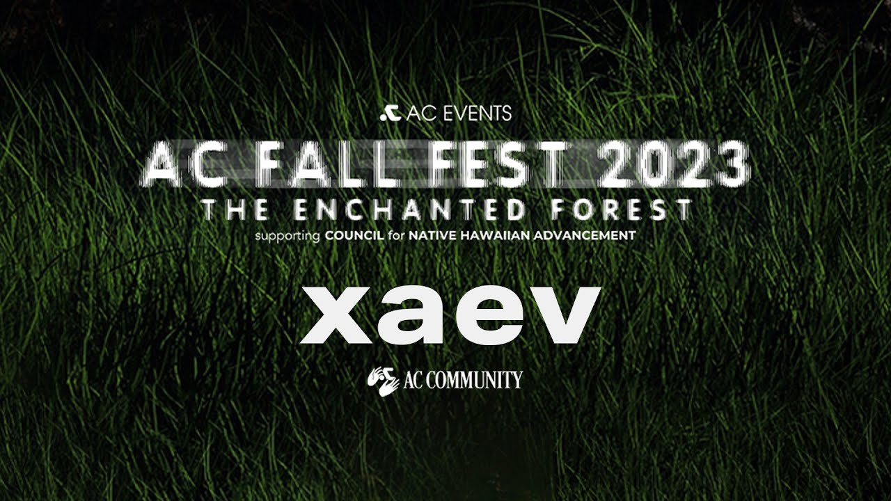 xaev @ AC FALL FEST 2023: THE ENCHANTED FOREST – DAY 3 - YouTube