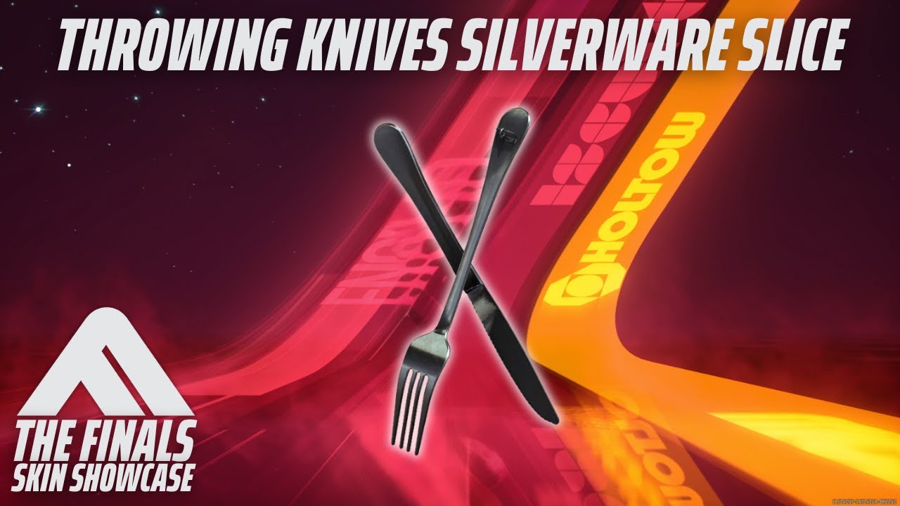 THROWING KNIVES SLIVERWARE SLICE Skin Review | The Finals Season 4 ...